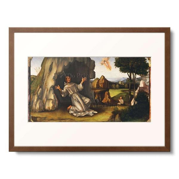 Artist:  Francia, Francesco (Raibolini),um1450-1517 Imagetitle:  Saint Francis Receiving The Stigmata. Location:  Christ...
