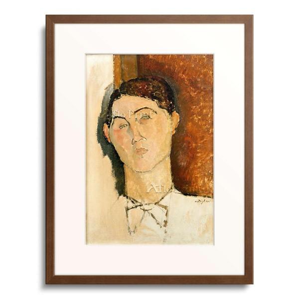 作家名:アメデオ・モディリアーニ  ( 1884年 - 1920年 ) 国籍:イタリア ジャンル:エコール・ド・パリ Artist: Modigliani, Amadeo,1884-1920 Imagetitle:Kopf eines ju...