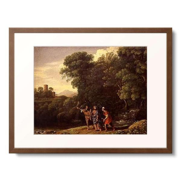 作家名:クロード・ロラン  ( 1600年 - 1682年 ) 国籍:フランス ジャンル:古典主義 そのほか:17世紀フランス古典主義を代表する風景画の巨匠 Artist: Lorrain (Gellee), Claude,1600-168...