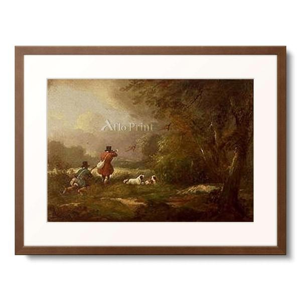 Artist:  Jones, Samuel Egbert,tatig 1820-1845 Imagetitle:  Jagd auf Fasanen und Schnepfen. Dimensions:  44,4 x 63,5 cm L...