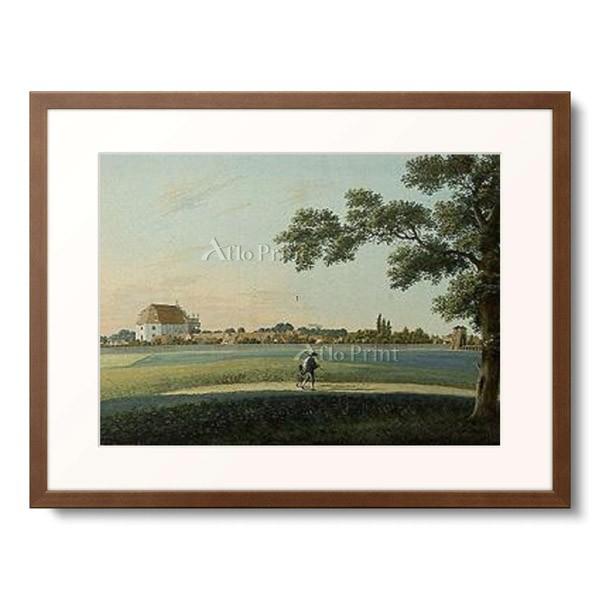 Artist:  Barth, Wilhelm,19.Jahrh. Imagetitle:  Ansicht von Schlos Ludwigslust vor dem Grabower Tor. Location:  Schwerin,...