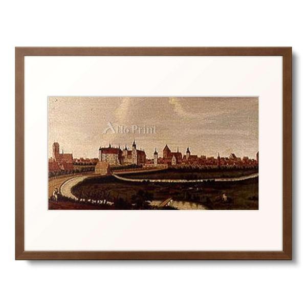 Artist:  Malter, J Imagetitle:  Ansicht von Schwerin. Gemalde nach dem Stich von Kaspar Merian (1627-1686) Location:  Sc...