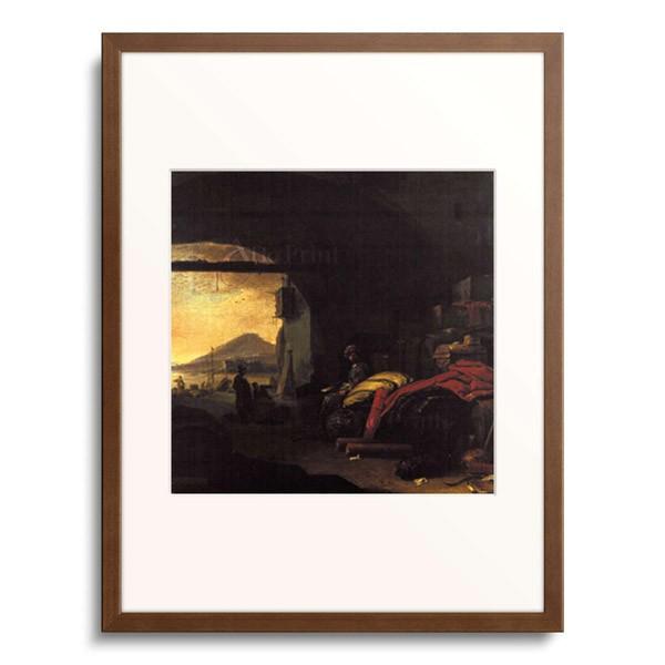 Artist:  Wyck, Thomas,um1616-1677 Imagetitle:  Eine Kaufhalle. Dimensions:  62,5 x 59,8 cm Location:  Schwerin, Staatlic...