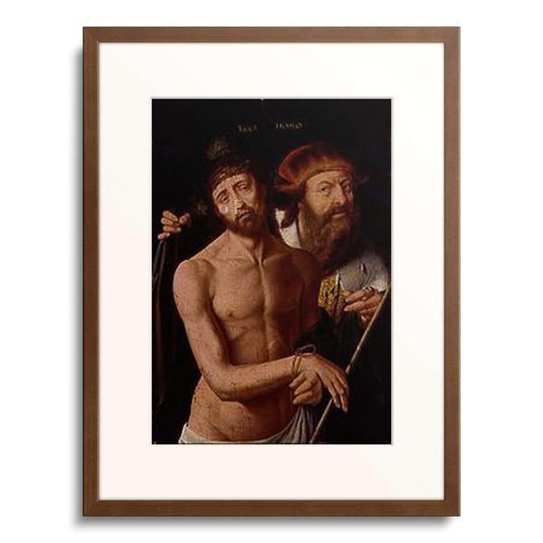 Artist:  Bruyn d.A., Bartholomaus,1493-1555 Imagetitle:  Ecce Homo. Dimensions:  70,3 x 49 cm Medium:  Oil/Wood Location...