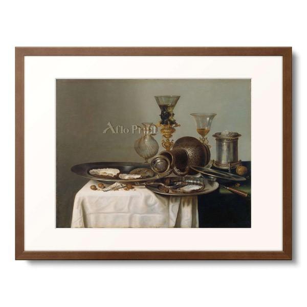 Artist:  Heda, Willem Claesz,1594-1680 Imagetitle:  Breakfast still life. (undated) Dimensions:  49,5 x 64,5 cm Medium: ...