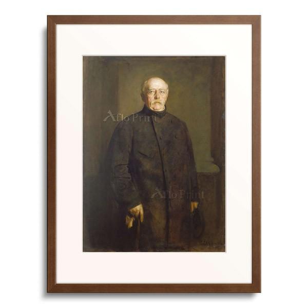 Artist:  Lenbach, Franz von,1836-1904 Imagetitle:  Bildnis Bismarcks in Ziviltracht. Friedrichsruh 1888. Dimensions:  13...