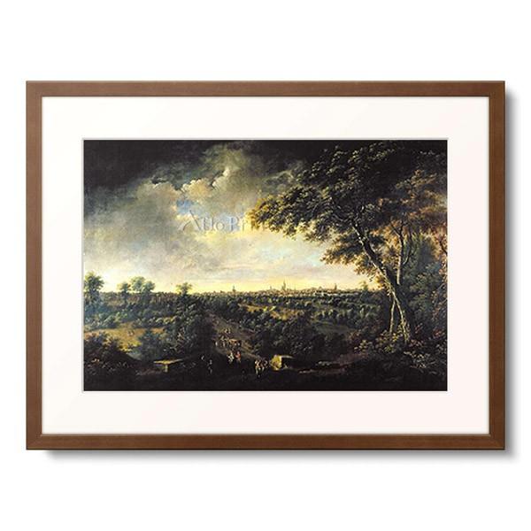 Artist:  Thiele, Johann Alexander,1685-1752 Imagetitle:  Leipzig, von Lindenau aus gesehen. Dimensions:  104 x 152 cm Lo...