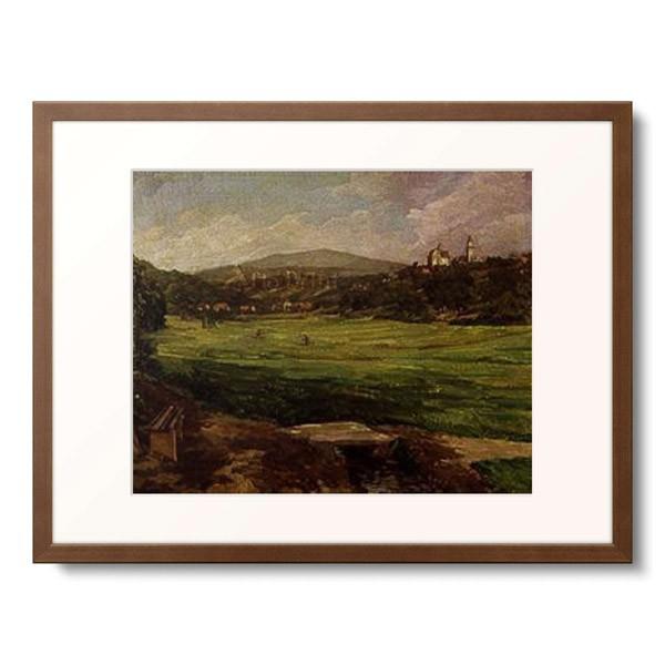 Artist:  Trubner, Wilhelm,1851-1917 Imagetitle:  Ansicht von Kronberg im Taunus. 1896. Dimensions:  62,5 x 76,5 cm Locat...