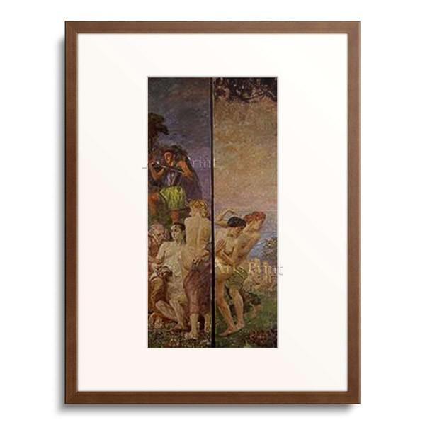 Artist:  Klinger, Max,1857-1920 Imagetitle:  Christus im Olymp. Rechte und linke Seitentafel. Location:  Leipzig, Museum...