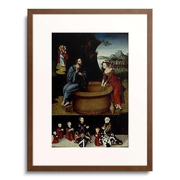 作家名： ルーカス・クラナハ (1472年 - 1553年)国籍： ドイツジャンル： 北方ルネサンス Artist:  Cranach the Elder, Lucas,1472-1553 Imagetitle:  Christ and t...