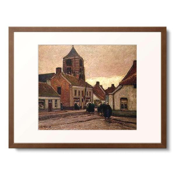 Artist:  Kampf, Eugen,1861-1933 Imagetitle:  Dorf in Flandern. Dimensions:  56 x 65 cm Location:  Private Collection