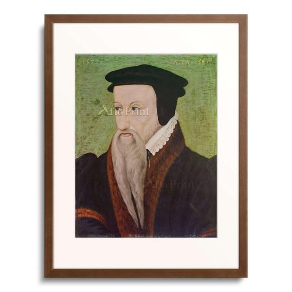 作家名:作者不明Artist:Anonymous,16. Jahrhundert Imagetitle:Bildnis des Reformators Theodore de Beze (1519-1605), Rektor der Uni...