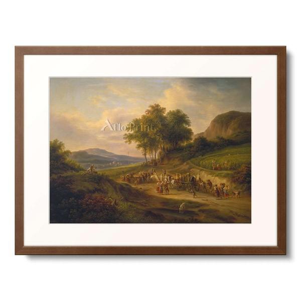 Artist:  Mossmer, Josef,1780-1845 Imagetitle:  Bei der Weinlese. 1833. Location:  Wien, Niederosterreichisches Landesmuseum