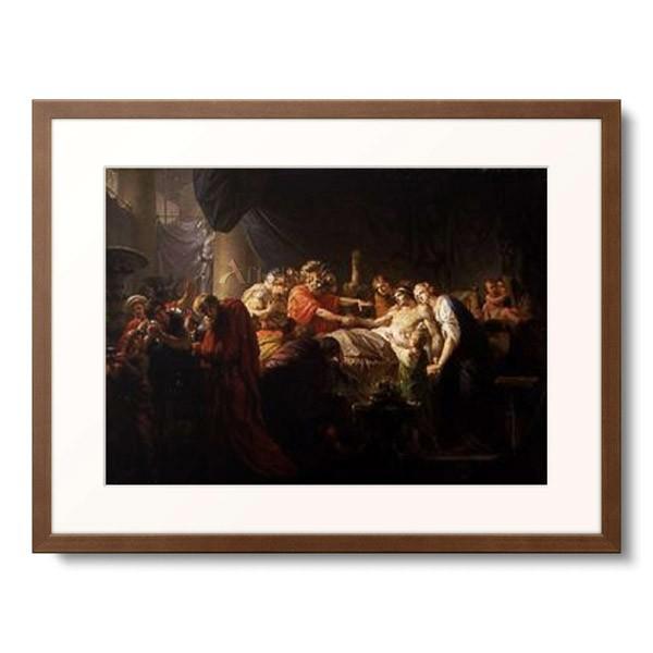 Artist:  Fuger, Friedrich Heinrich,1751-1818 Imagetitle:  Der Tod des Germanicus. Um 1783/1784. Location:  Wien, Osterre...