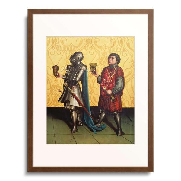 所蔵：バーゼル市立美術館Imagetitle:  Sabothai und Benaja. Dimensions:  97 x 70 cm Medium:  Tempera/Lwd./Holz Location:  Basel, Kunst...