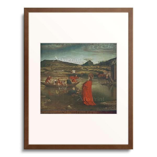 作家名:コンラート・ヴィッツタイトル:奇跡の魚Artist: Witz, Konrad,1400/10-1445 Imagetitle:Miraculous draught of fish, from the altarpiece of c...