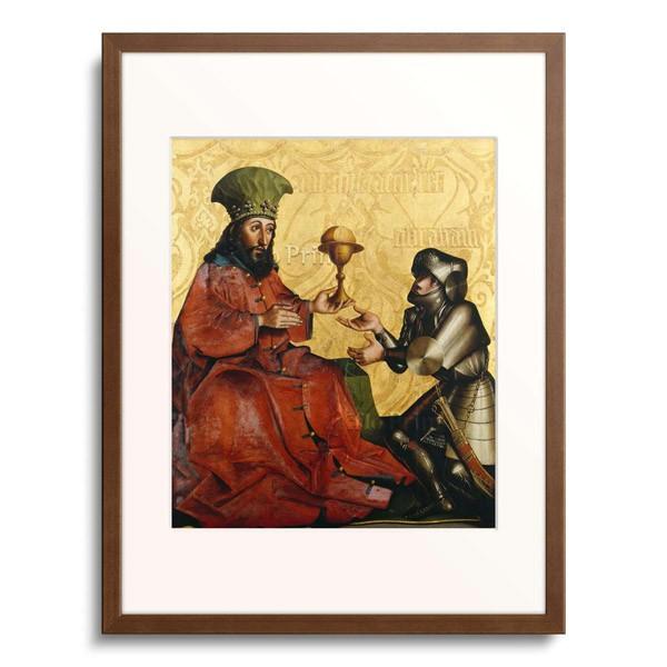 Artist:  Witz, Konrad,1400/10-1445 Imagetitle:  Abraham vor Melchisedek. Location:  Basel, Kunstmuseum