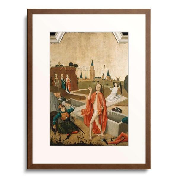Artist:  Isenmann, Kaspar,vor1430-1472 Imagetitle:  Auferstehung Christi. Location:  Colmar, Unterlinden-Museum