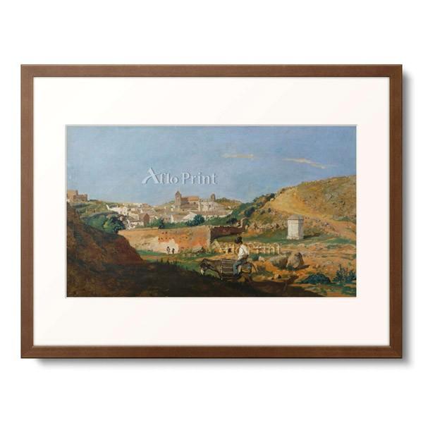 Artist:  Buchser, Frank,1828-1890 Imagetitle:  Spanisches Stadtchen mit Esel. Location:  Basel, Kunstmuseum