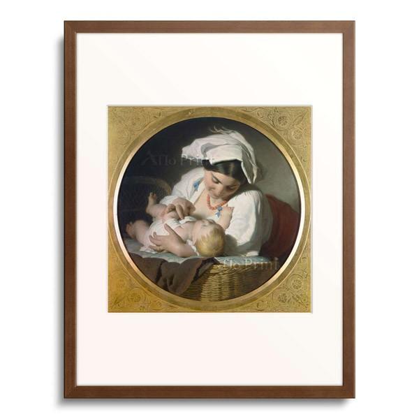 Artist:  Muyden, Alfred van,1818-1898 Imagetitle:  Maternite. Location:  Genf,Musee d'Art et d'Histoire