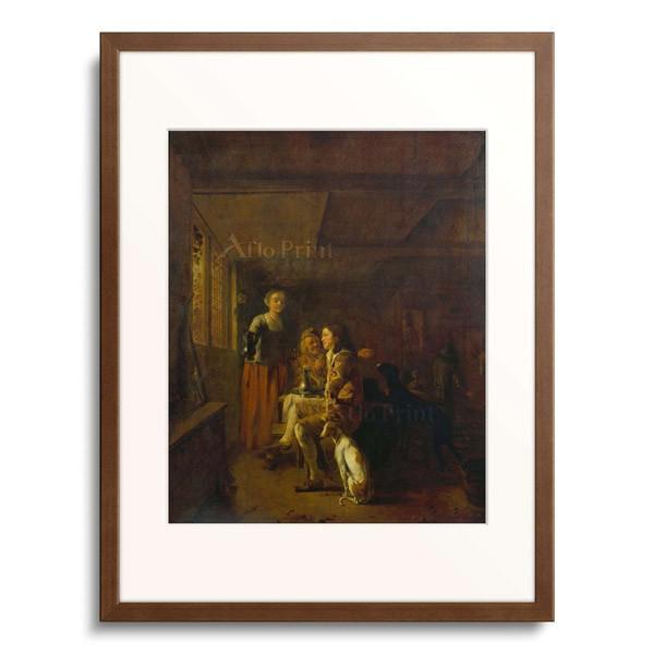 Artist:  Jonge, Ludolf de,1616-1679 Imagetitle:  Jager im Wirtshaus. Location:  Basel, Kunstmuseum