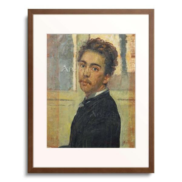 作家名:フェルディナント・ホドラー  ( 1853年 - 1918年 ) 国籍:スイス ジャンル　:世紀末芸術  Artist: Hodler, Ferdinand,1853-1918 Imagetitle:Selbstbildnis, M...