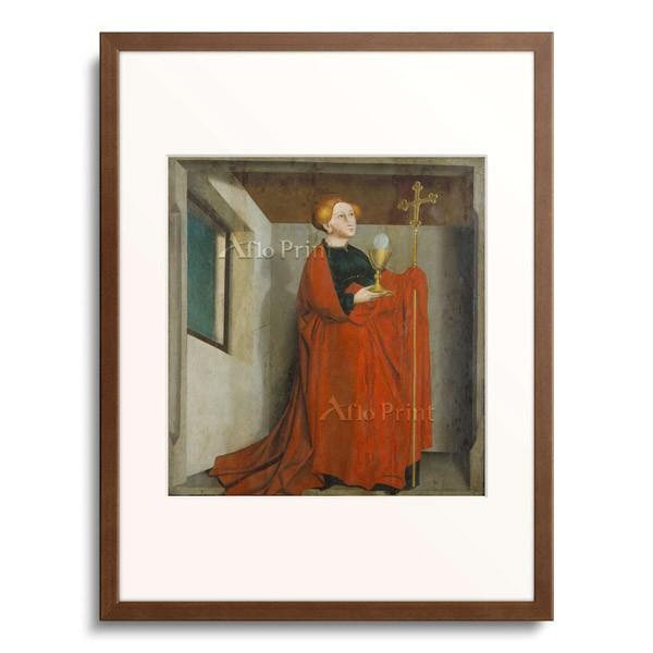 Artist:  Witz, Konrad,1400/10-1445 Imagetitle:  Ecclesia (Heilsspiegelaltar, Exterior Wing). About 1435 Dimensions:  86,...