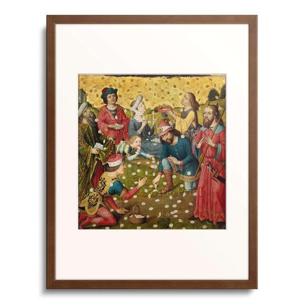 作家名:ディルク・ボウツ  ( 1410年頃 - 1475年頃 ) 国籍:オランダ ジャンル:初期フランドル派Artist: Bouts, Dieric Umkreis,(1410/20-1475) Imagetitle:The Gathe...
