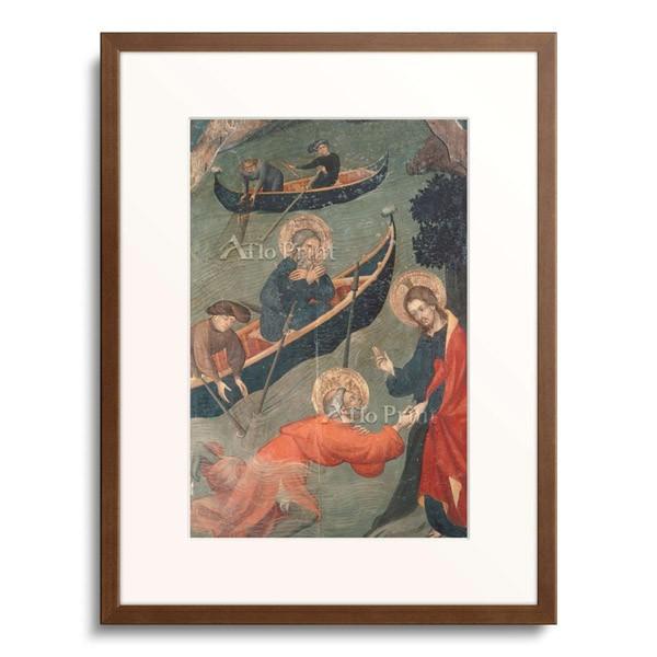 Artist:  Borrassa, Luis,1380-1424 Imagetitle:  The miraculous draught of fishes. Panel from the St. Peter's Altarpiece, ...