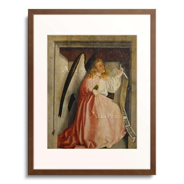 Artist:  Witz, Konrad,1400/10-1445 Imagetitle:  The Angel of the Annunciation (exterior of the Heilsspiegel altarpiece)....