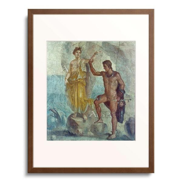 Artist:  Pompeii,1st century AD Imagetitle:  Perseus befreit Andromeda. Location:  Neapel, Museo Nazionale