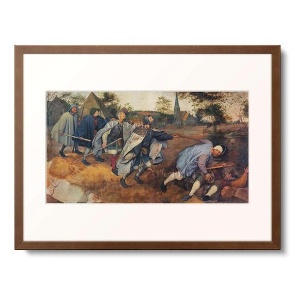 作家名： ピーテル・ブリューゲル 1世  ( 1525年頃 - 1569年 ) タイトル：「盲人の寓話 」国籍： フランドル　ネーデルランド ジャンル　： 初期ネーデルランド絵画Artist:  Brueghel d.A., Pieter,...