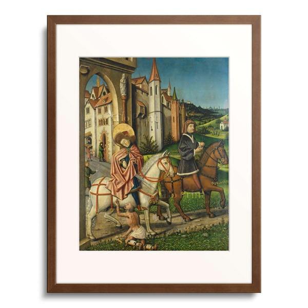 Artist:  Witz, Konrad (Nachfolger),um 1450 Imagetitle:  Der heilige Martin. Location:  Basel, Kunstmuseum