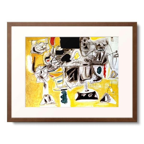 作家名:アーシル・ゴーキーArtist: Gorky, Arshile,1904-1948 アルメニア　アメリカImagetitle:Landscape Table. 1945. 所蔵:Privatbesitz B.H.Friedmann NY.