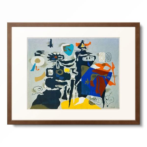 作家名：ヴィリー・バウマイスターArtist: Baumeister, Willi,1889-1955 Imagetitle: Blocksberg. 1952. Location: Private Collection Grobe, Is...