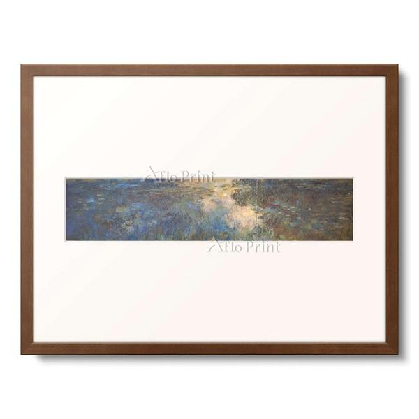 作家名:クロード・モネ  ( 1840年 - 1926年 ) 国籍:フランス ジャンル:印象派Artist: Monet, Claude,1840-1926 Imagetitle:Le bassin aux nympheas, Tripty...