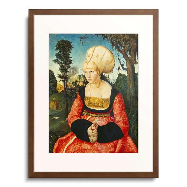 作家名： ルーカス・クラナハ (1472年 - 1553年)国籍： ドイツジャンル： 北方ルネサンス Artist:  Cranach the Elder, Lucas,1472-1553 Imagetitle:  Anna Cuspini...