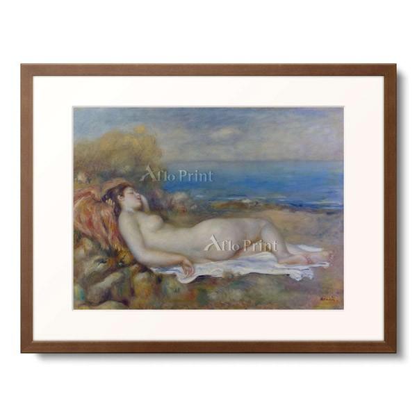 作家名:ピエール=オーギュスト・ルノワール  ( 1841年 - 1919年 ) 国籍:フランス ジャンル:印象派 Artist: Renoir, Auguste,1841-1919 Imagetitle:Ruhende Badende a...