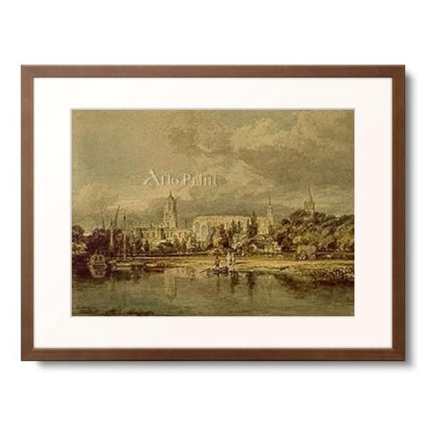 作家名:ジョゼフ・マロード・ウィリアム・ターナー  ( 1775年 - 1851年 ) 国籍:イギリスの画家 ジャンル:ロマン主義  年代:18世紀、19世紀 そのほか:英国最大の風景画家の1人。ロマン主義を代表する巨匠。 Artist: ...