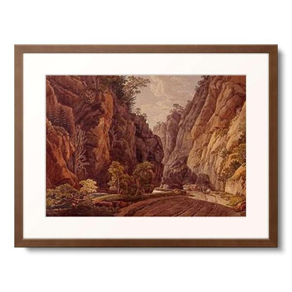 Artist:  Birmann, Peter,1758-1844 Imagetitle:  Das Hollental bei Freiburg i.Br. Dimensions:  51 x 73 cm Medium:  waterco...