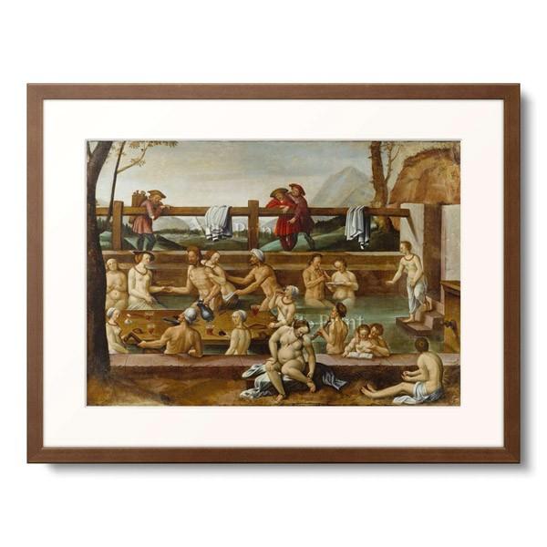 Artist:  Bock d.A., Hans,um1550-1623(?) Imagetitle:  Das Bad zu Leuk. Location:  Basel, Kunstmuseum
