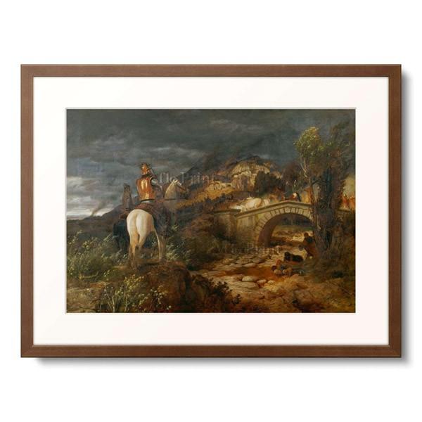 作家名:アルノルト・ベックリン  ( 1827年 - 1901年 ) 国籍:スイス ジャンル:象徴主義 Artist: Bocklin, Arnold,1827-1901 Imagetitle:The move of the Goths. ...