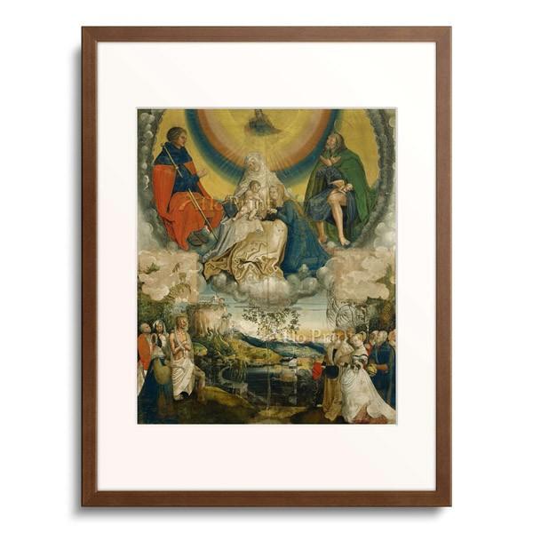 作家名:マヌエルスイスの画家Artist: Deutsch, Niklaus Manuel I,um1484-1530 Imagetitle:Mutter Anna Selbdritt mit den Hll. Jakobus und Ro...