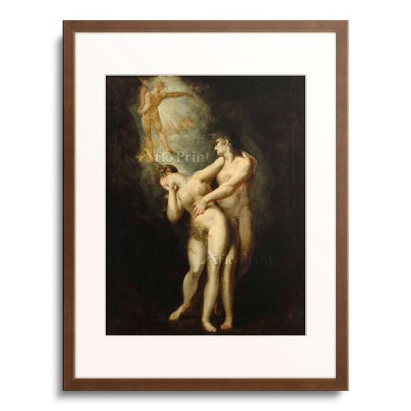 作家名:ヨーハン・ハインリヒ・フュースリーロマン主義Artist:Fuseli, Johann,Heinrich 1741-1825 Imagetitle:Expulsion from paradise. 所蔵:Sammlung R.Dre...
