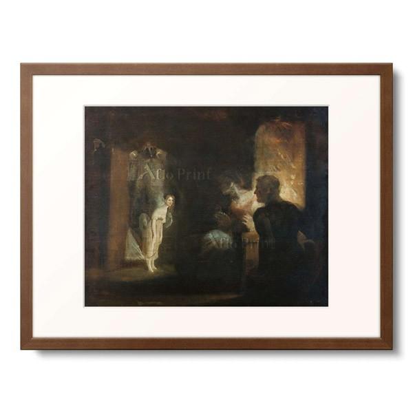 作家名:ヨーハン・ハインリヒ・フュースリーロマン主義Artist:Fuseli, Johann,Heinrich 1741-1825 Imagetitle:Kuhleborn bringt Undine zu den Fischersleu...