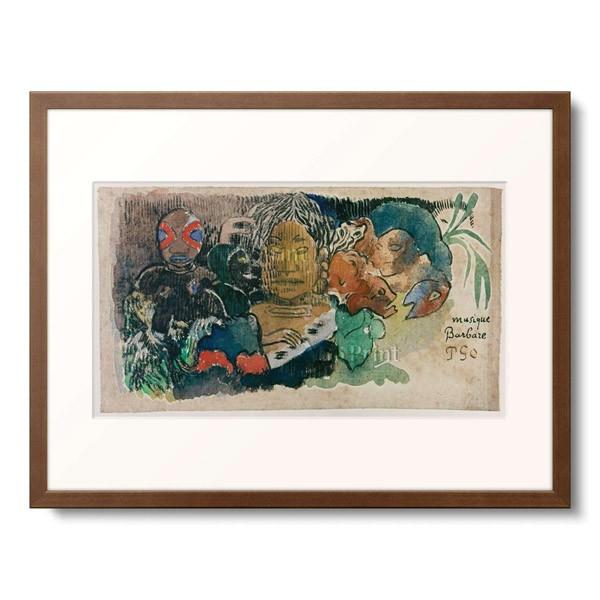 作家名:ポール・ゴーギャン  ( 1848年 - 1903年 ) タイトル:Musique Barbare国籍:フランス ジャンル:印象派　ポスト印象派 Artist: Gauguin, Paul,1848-1903 Imagetitle:...