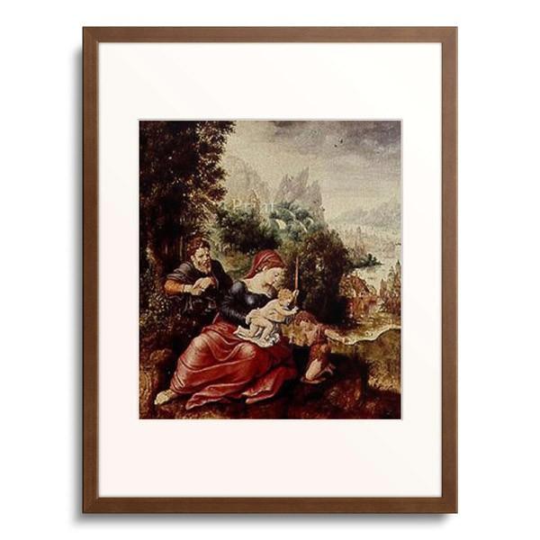 Artist:  Herri met de Bles,(?)-1550/55 Imagetitle:  Die hl.Familie mit dem Johannesknaben. 2.Drittel 16.Jahrh. Location:...