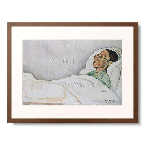 作家名:フェルディナント・ホドラー  ( 1853年 - 1918年 ) 国籍:スイス ジャンル　:世紀末芸術  Artist: Hodler, Ferdinand,1853-1918 Imagetitle:The dying Valent...