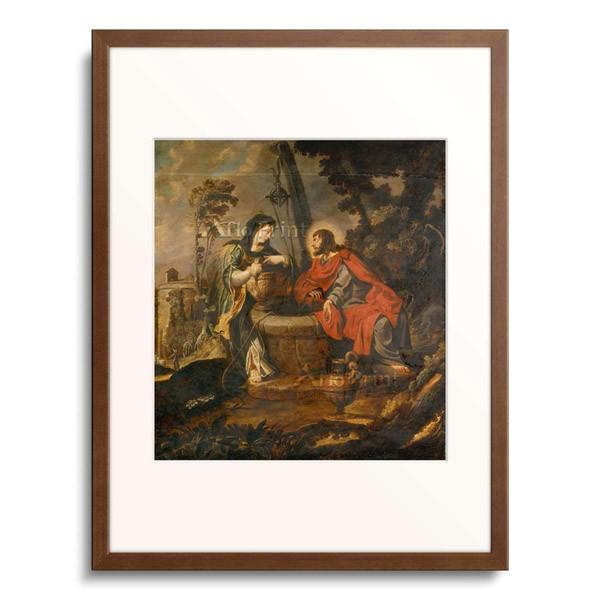 Artist:  Lastman, Pieter,1583-1633 Imagetitle:  Christ and the Samaritan woman at the well. Location:  Basel, Kunstmuseum