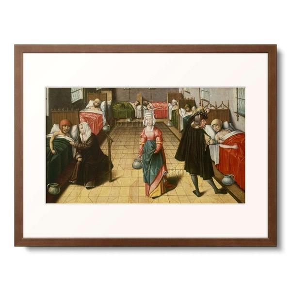 Artist:  Niederlandisch,um 1510 Imagetitle:  Medieval ward. From: the seven acts of mercy. Location:  Enschede, Rijksmus...